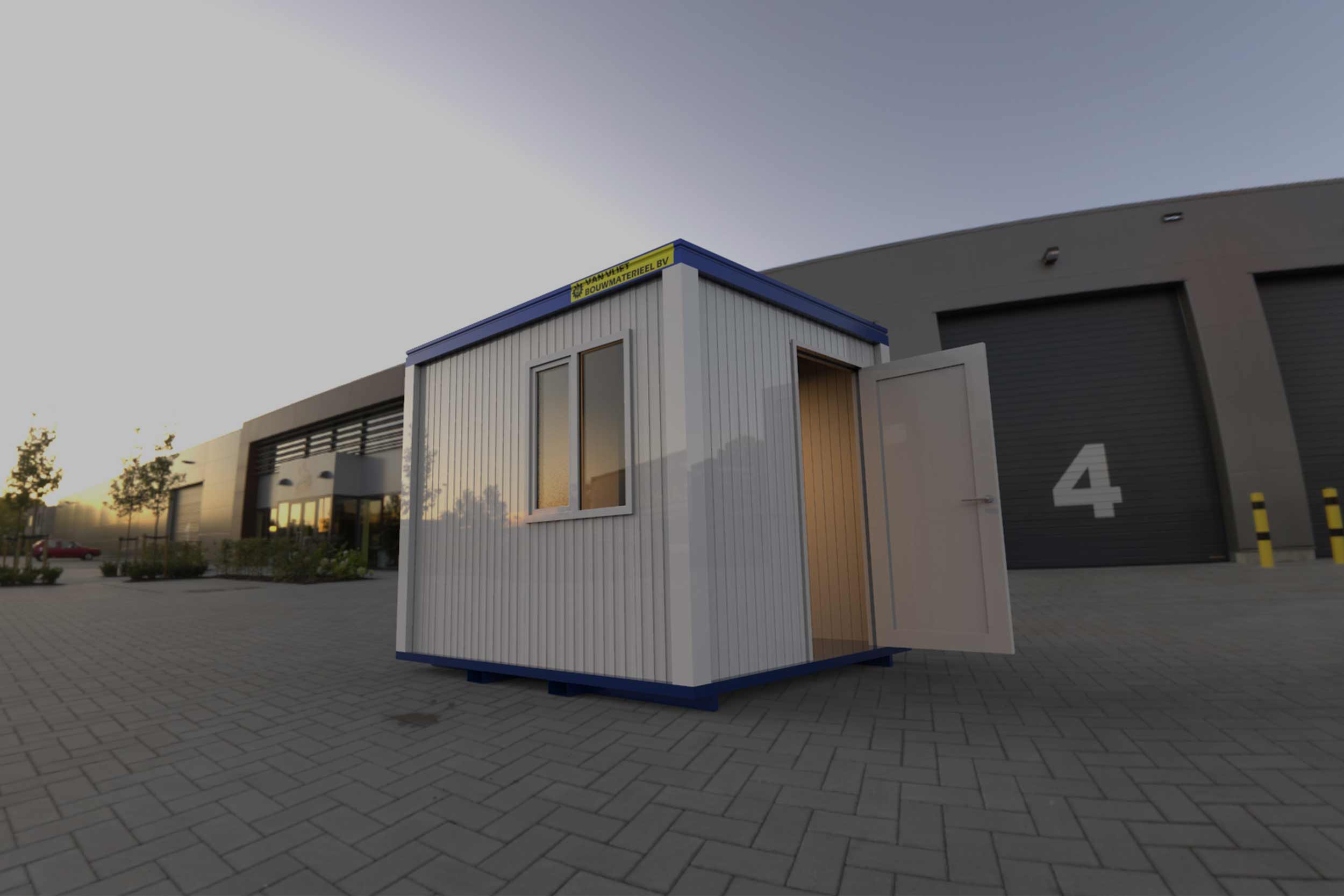 Kantoorunit.nl - 100% Demontabele Kantoorunits